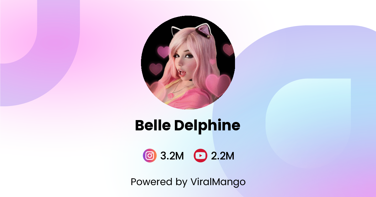 Belle Delphine Instagram and TikTok Influencer Media Kit - ViralMango