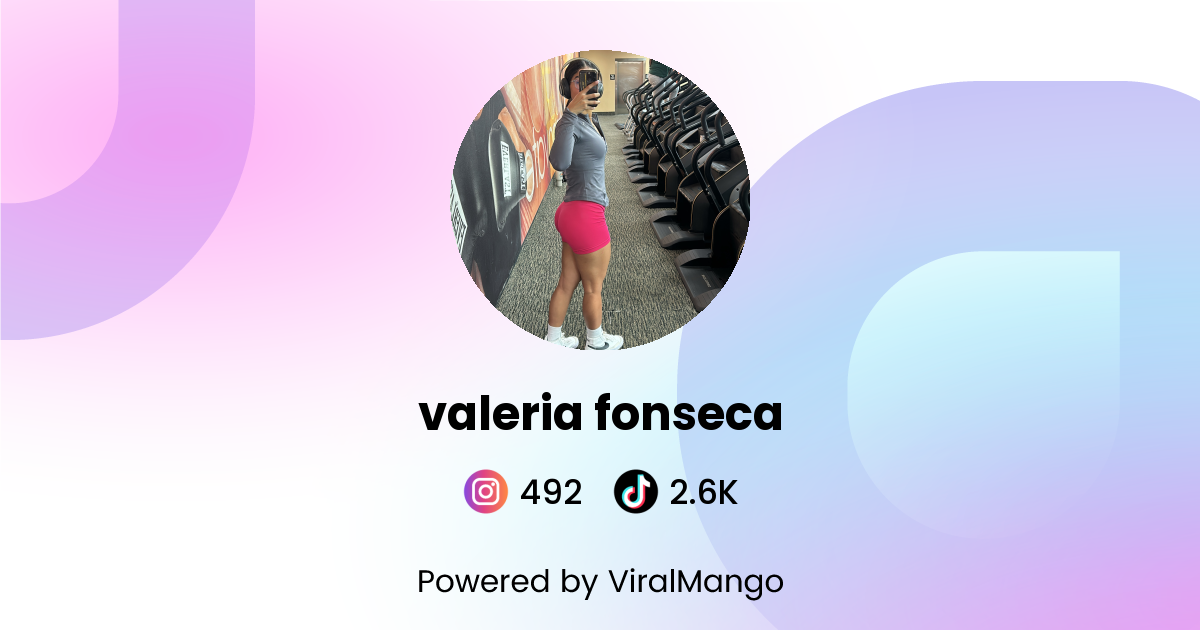 valeria fonseca Instagram and TikTok Influencer Media Kit - ViralMango